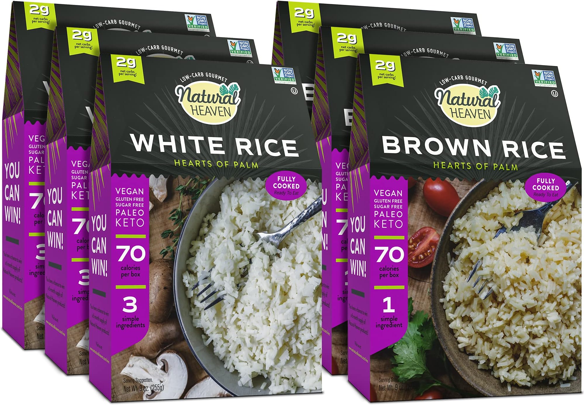 Amazon.com : Palmini Spanish Rice | Low-Carb, Low-Calorie Hearts of ...