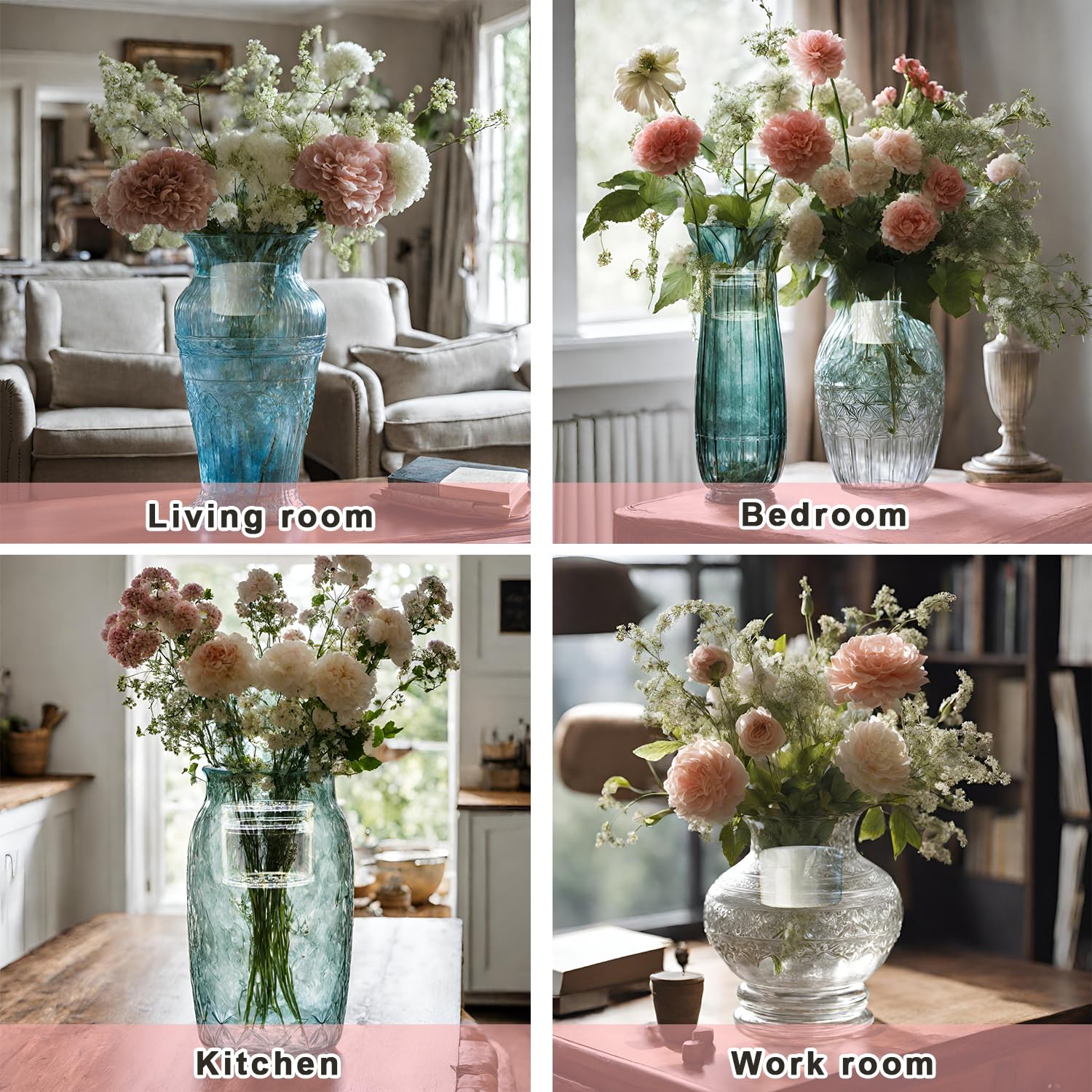 Snapklik.com : Spiral Ikebana Stem Holder, New Spiral Stem Holder For ...