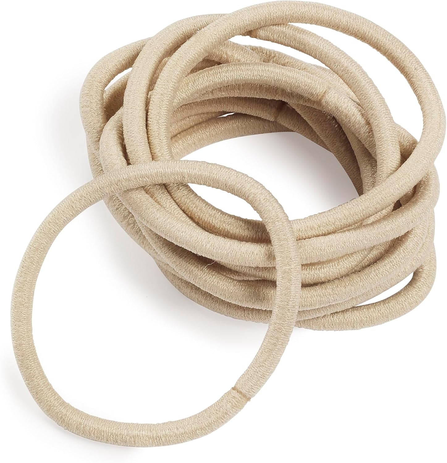 Manicare Hair Bands, Pack Of 12 Blonde Bobbles, Ponytail Holder, Snag ...