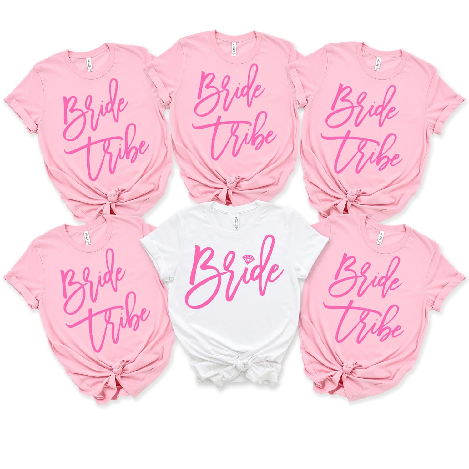 Amazon.com: Team Bride Shirts, Bride Shirt, Bride Squad Tshirts ...