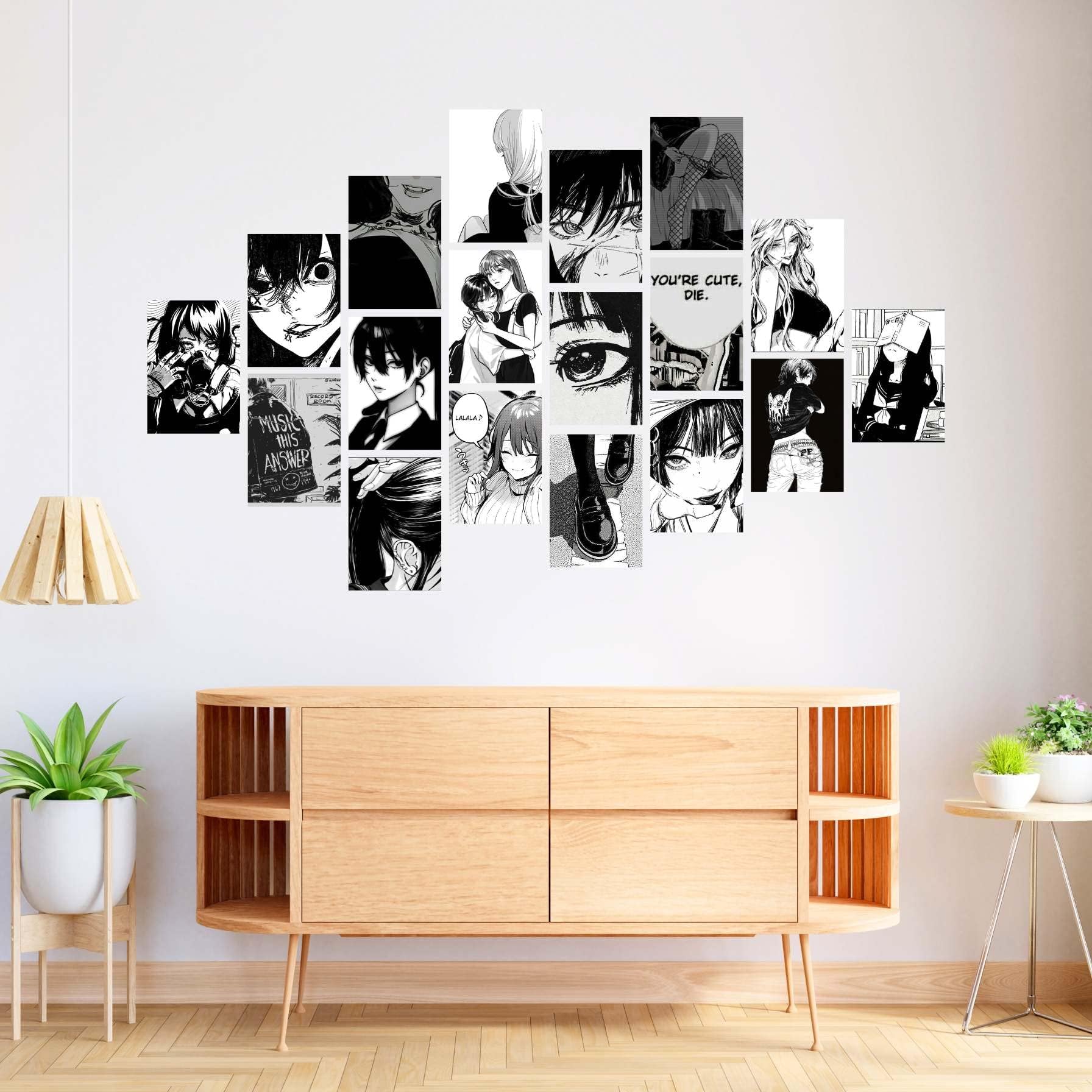 Jinnie's studio Anime Manga Wall poster Set of 20 | A5 size | Wall ...