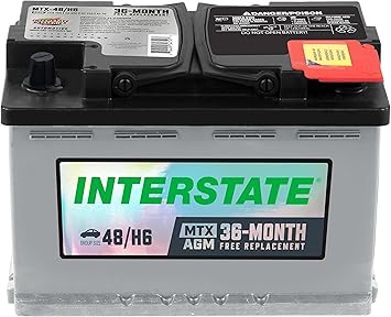 Amazon.com: Interstate Batteries Group H6 AGM Car Battery Replacement ...