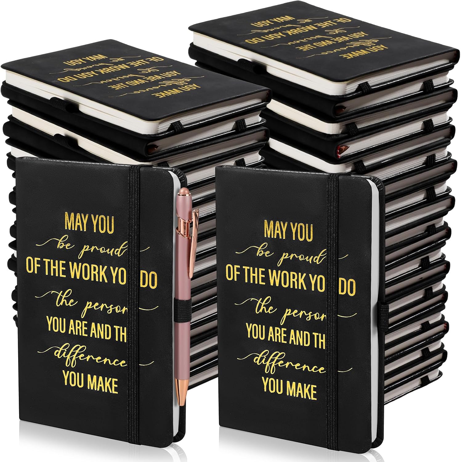 Amazon.com : Qeeenar 40 Pcs Employee Appreciation Gifts Bulk Black ...