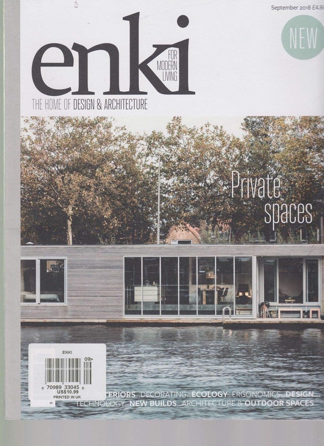 Amazon.com: ENKI FOR MODERN LIVING MAGAZINE OCTOBER 2018, THE HOME OF ...