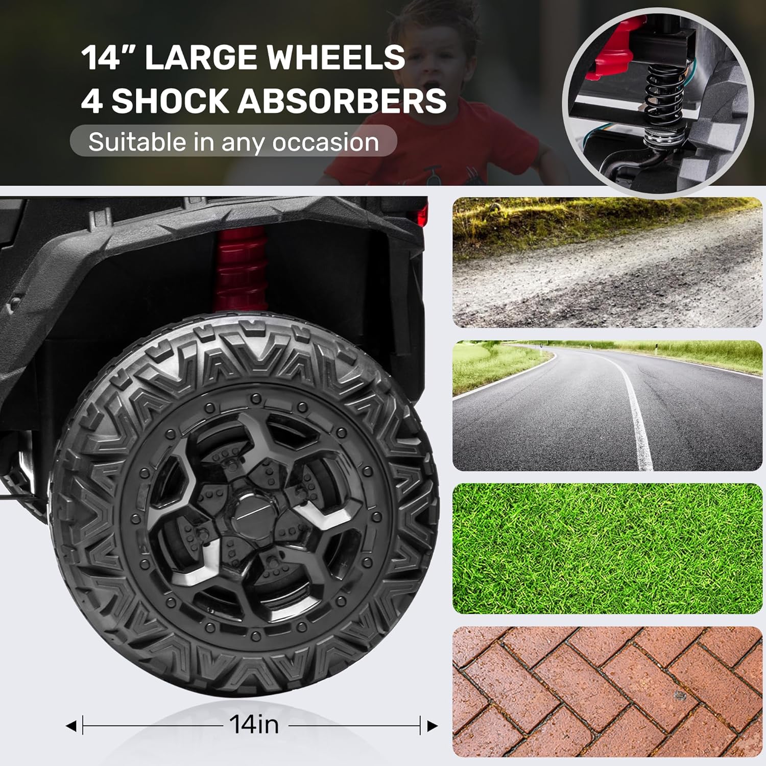 ANPABO 24V 4X4 Ride-On Car Truck User Manual (Model HC-301)