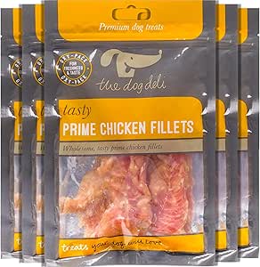 Petface The Dog Deli Prime Chicken Fillets, 100g (Pack of 5) : Amazon ...
