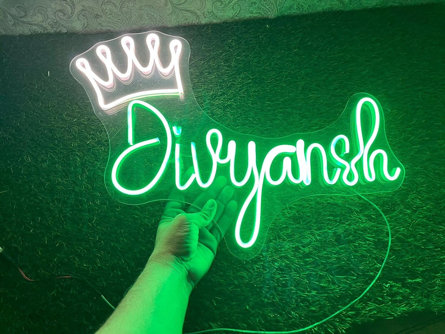 Buy ANSHKIT - Neon Sign Led Light Board Name&Number Logo Restaurant ...