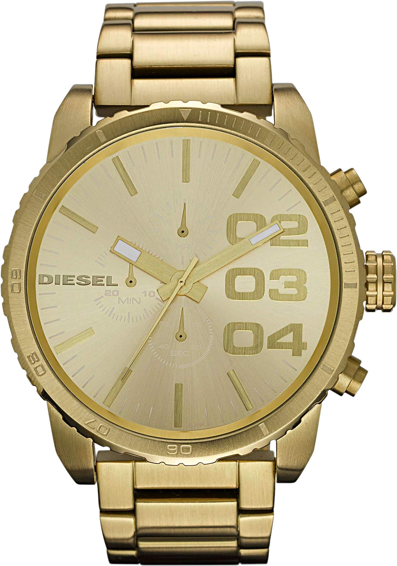 Diesel Montre pour homme Mega Chief, mouvement chronographe à quartz ...
