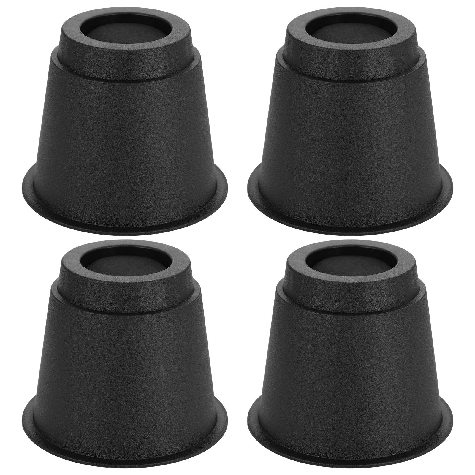 Buy BSTKEY Set of 4 Pieces Round Bed Risers Chair Risers Desk Risers ...