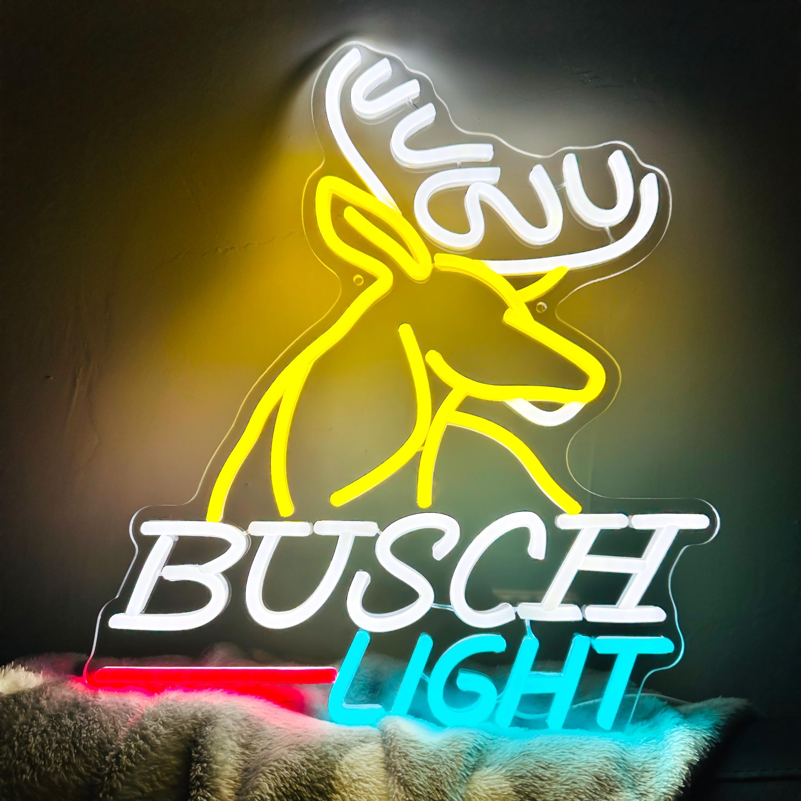 Amazon.com : Keys Light Beer Neon Signs for Wall Decor LED Neon Bar ...