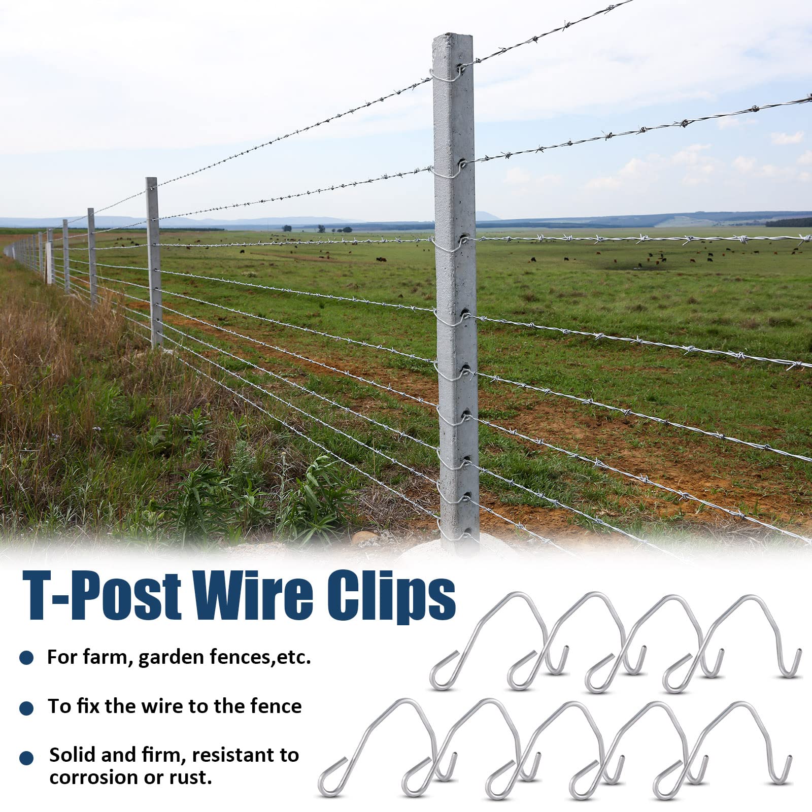 T Post Fence T Post Wood To Steel Adapter