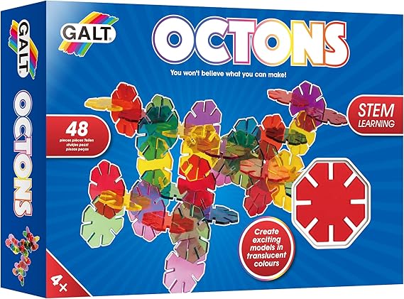 Galt Toys, First Octons, Construction Toy, Ages 3 Years Plus : Amazon ...