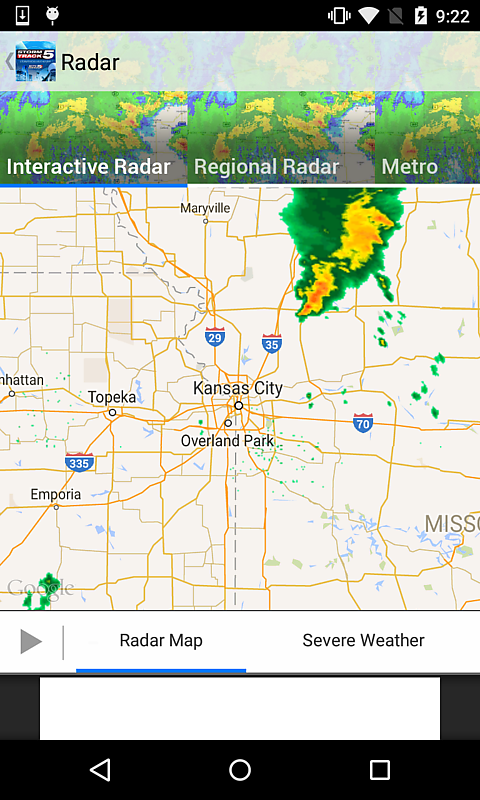 Kansas City Weather Radar KCTV - App on Amazon Appstore
