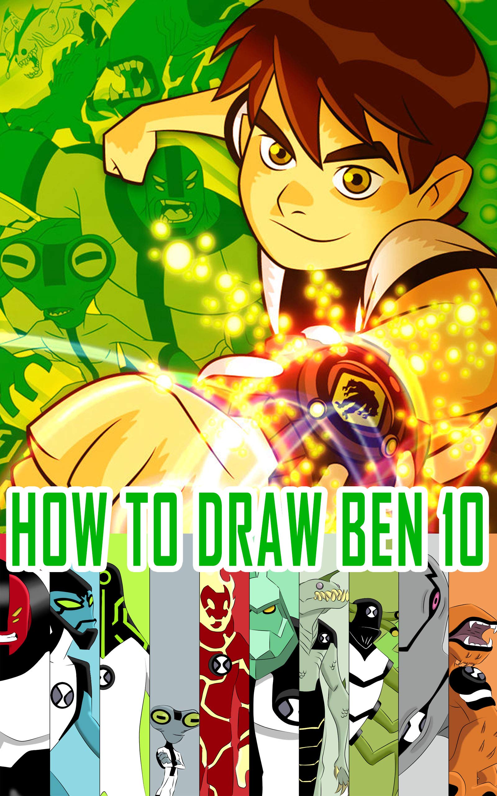 How To Draw Ben 10 Heatblast Ben 10 Cannonbolt Xlr8 | Desertcart INDIA