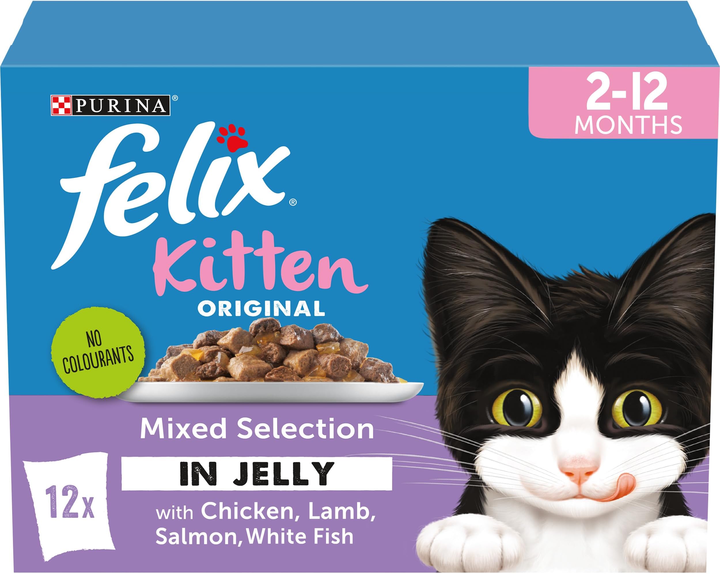 FELIX ORIGINAL Mixed Selection in Gravy Wet Cat Food 12x85g : Amazon.co ...
