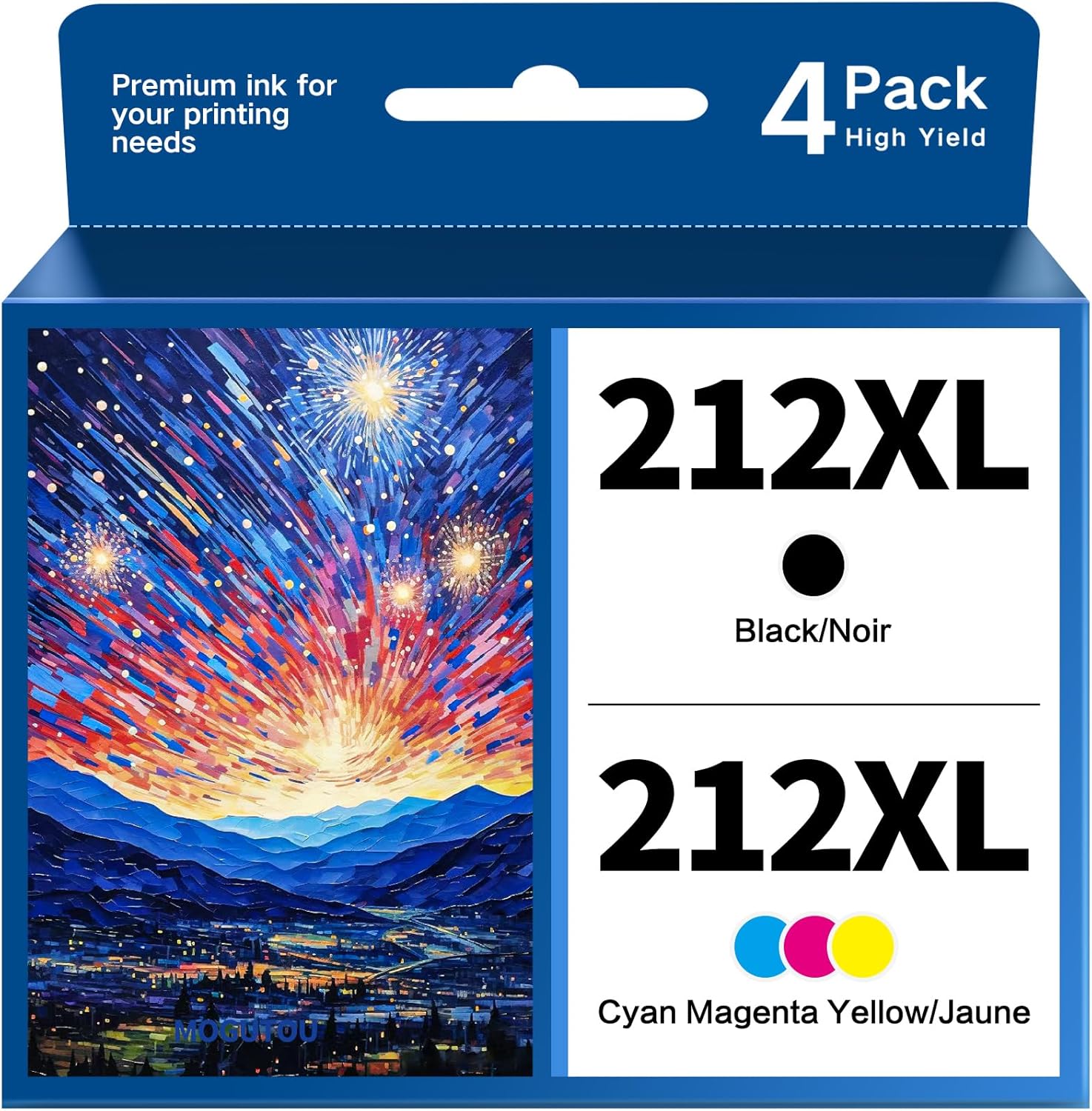 Amazon.com: 212XL Ink Cartridges High Capacity 4-Pack for Epson 212 Ink ...