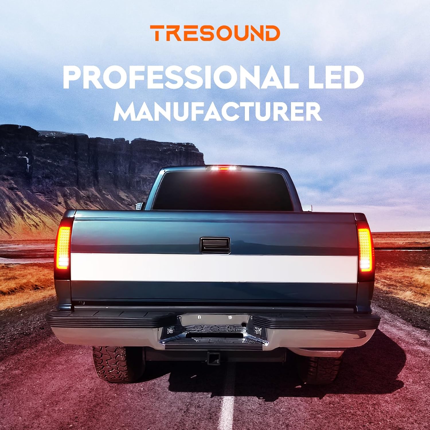 Tresound Luz trasera LED para Dodge Ram 1500 2007-2008, Ram 2500 3500 ...