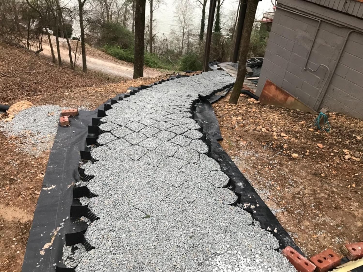 Amazon.com : MLYYJH Ground Geo Grid for Mud Control - 5cm Depth ...