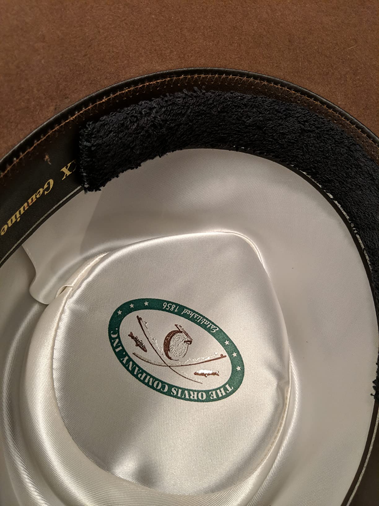 Cap-Ban-Nu Black Terry Cloth Disposable Sweatband and Size Reducer for ...