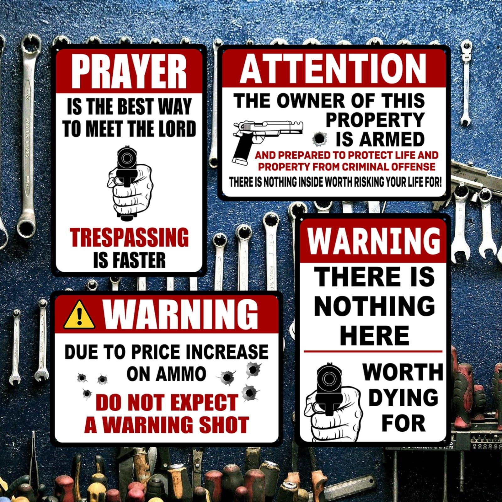 Funny Gun Sign No