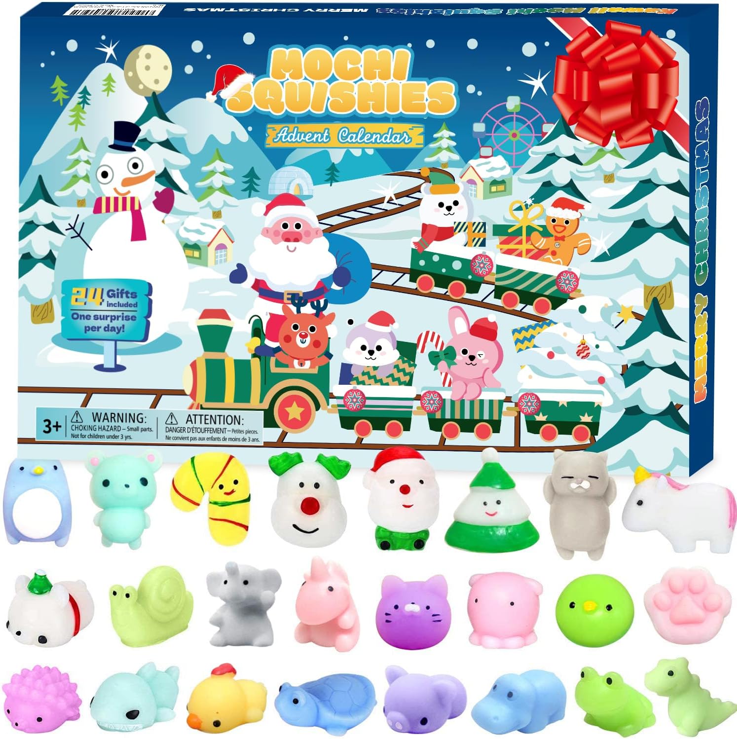 Amazon.com: JOYIN Fidget Advent Calendar 2024 with Pop Bubble Set s, 24 ...