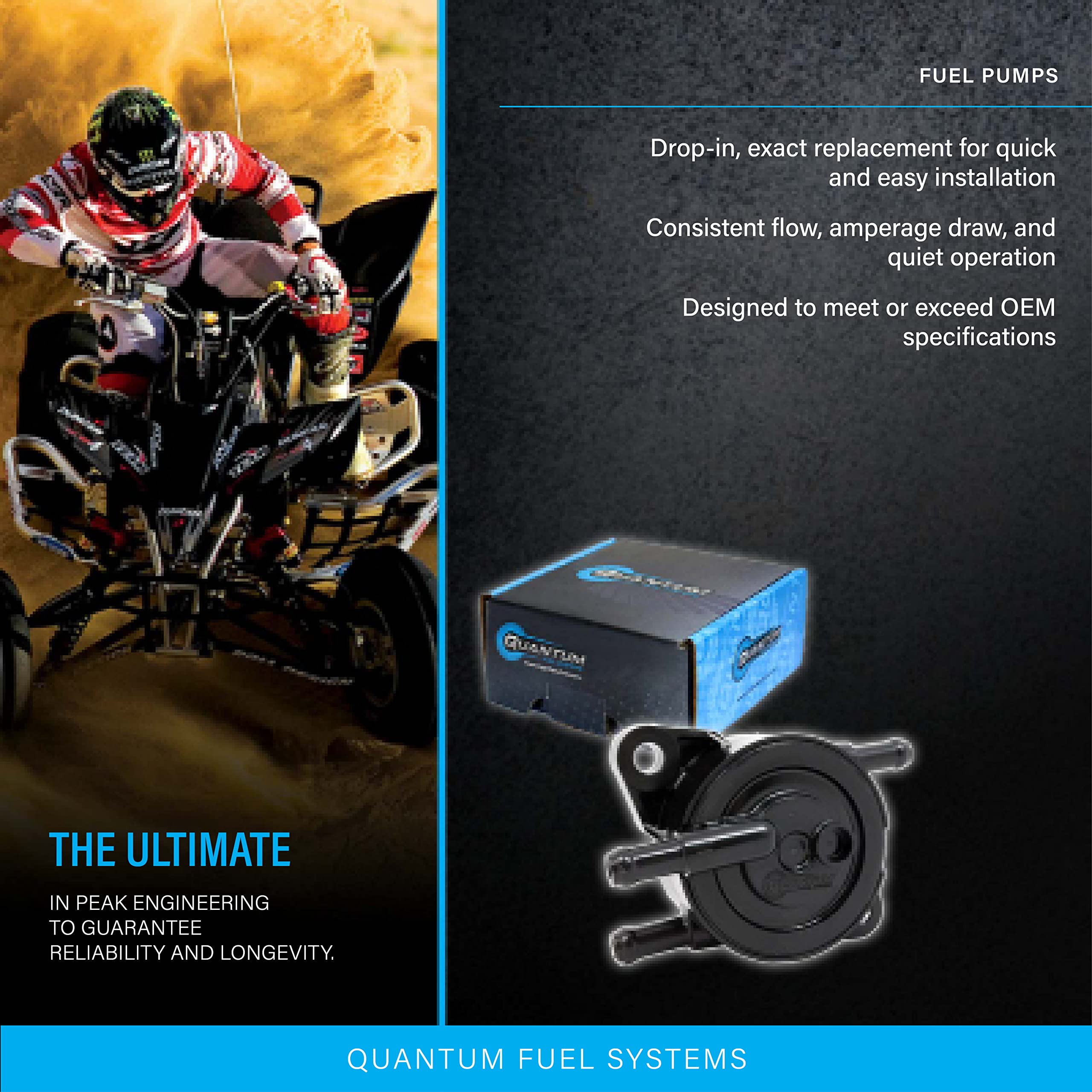 Snapklik.com : QFS Mechanical Fuel Pump For 2006-2013 Kawasaki Brute ...