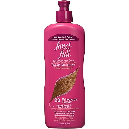 Amazon.com : Fanci-Full Temporary Hair Color - 12 Black Radiance: 9 OZ ...