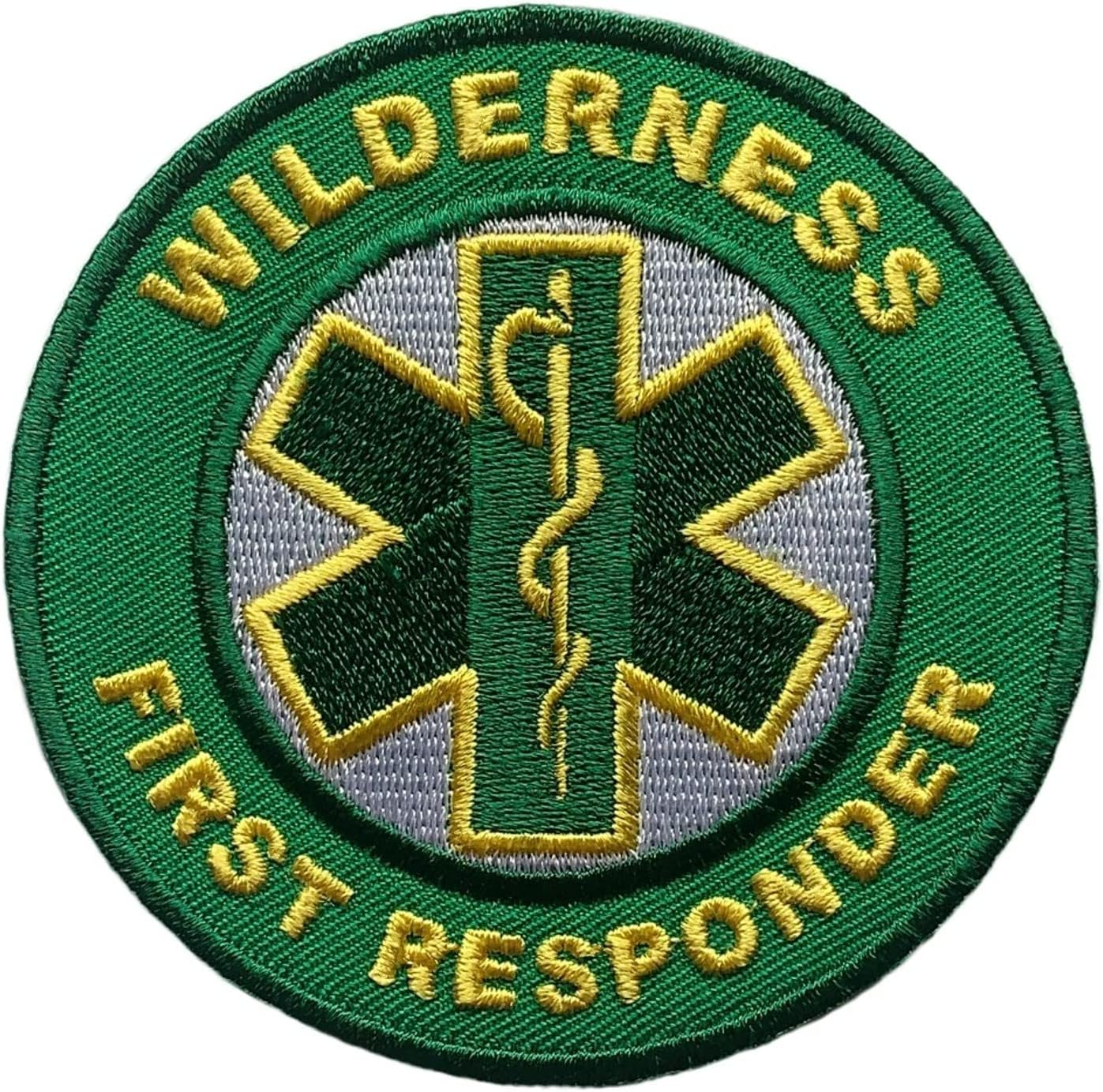 Amazon.com: Wilderness First Responder Patch (3 Inch) Embroidered Iron/Sew-on Badge DIY Jacket ...