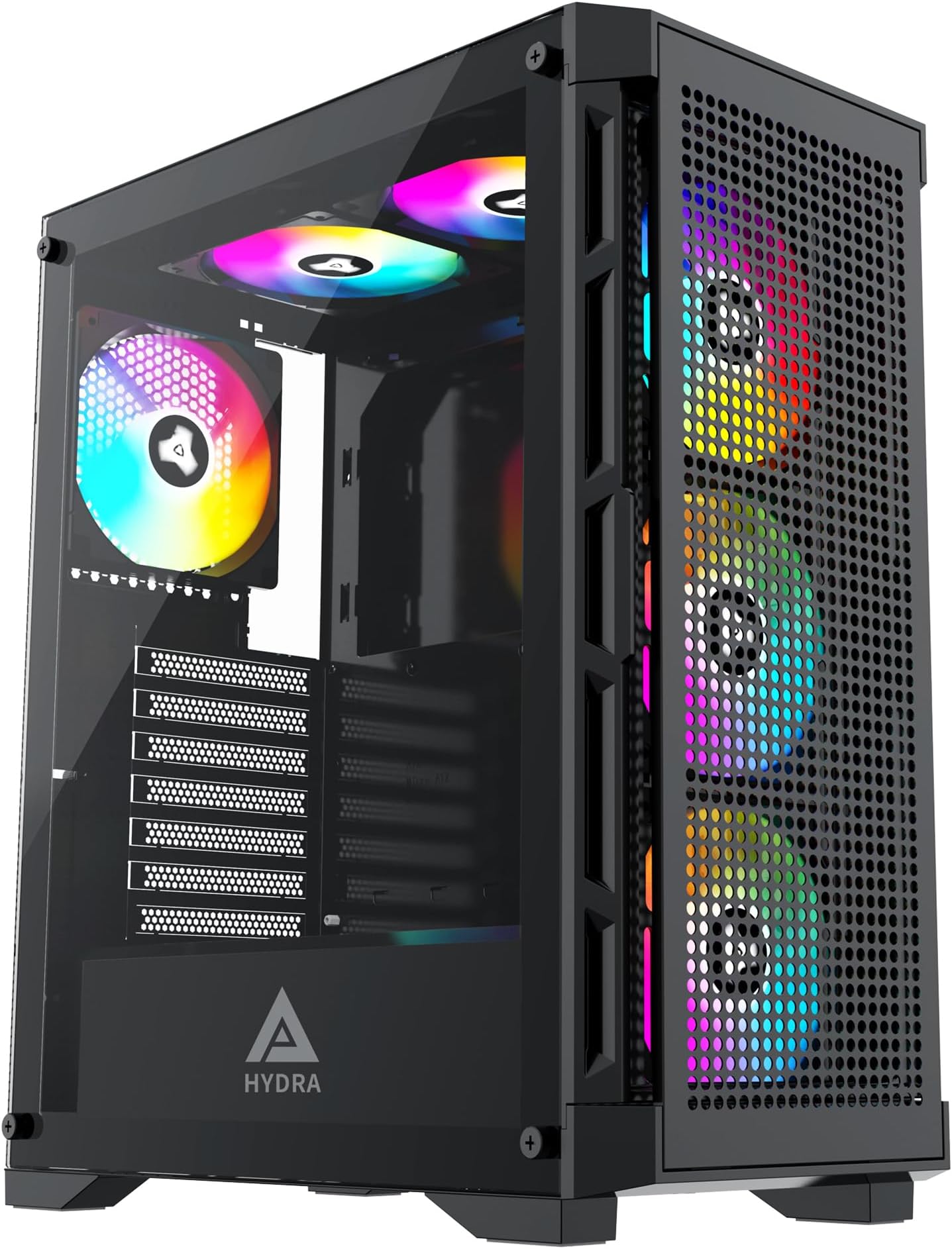 Amazon.com: GIGABYTE C102 Glass - Black Mid Tower PC Gaming Case ...