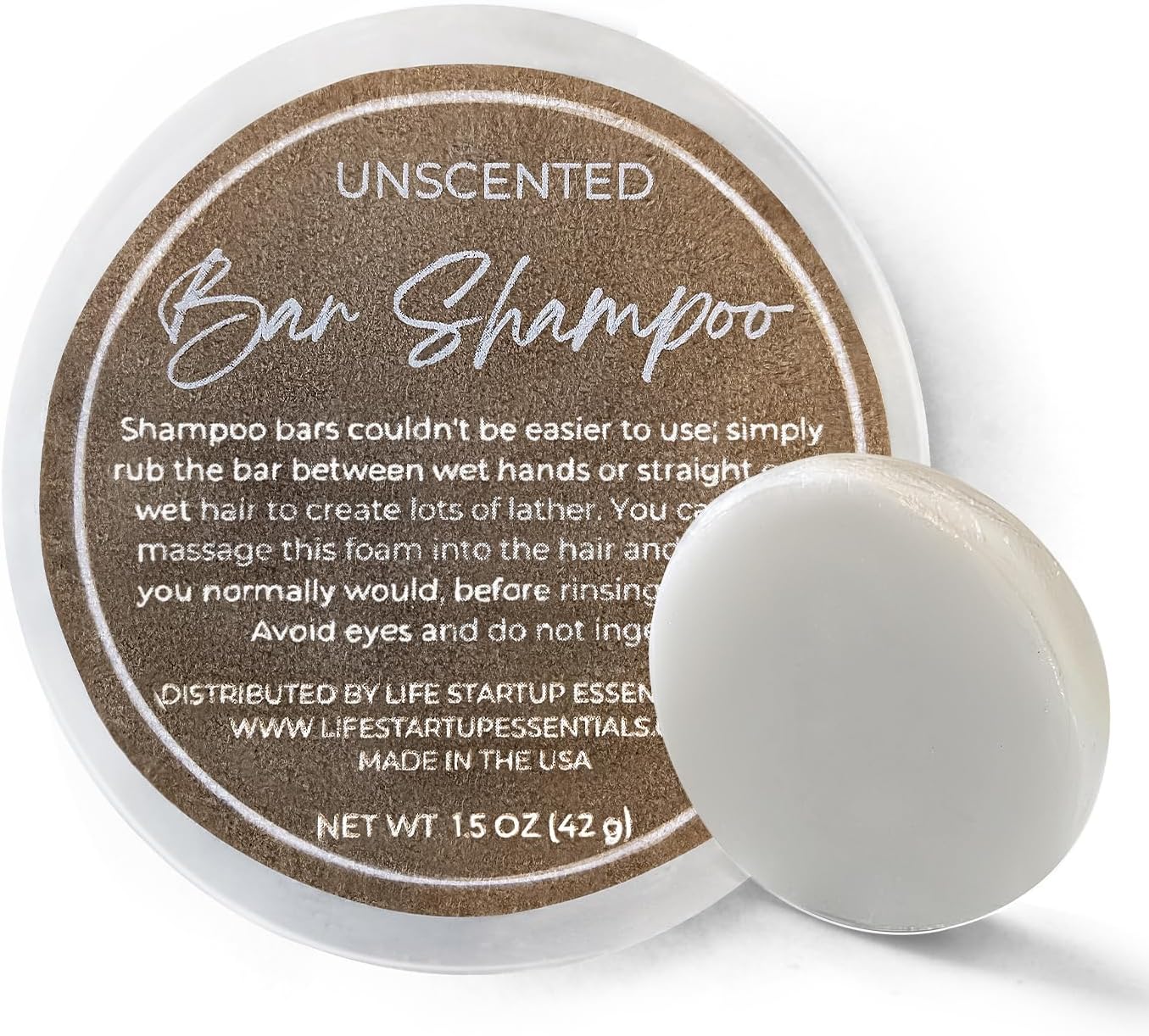 Amazon.com : 100% Organic Shampoo Bar for Men & Women | Boost Hair ...