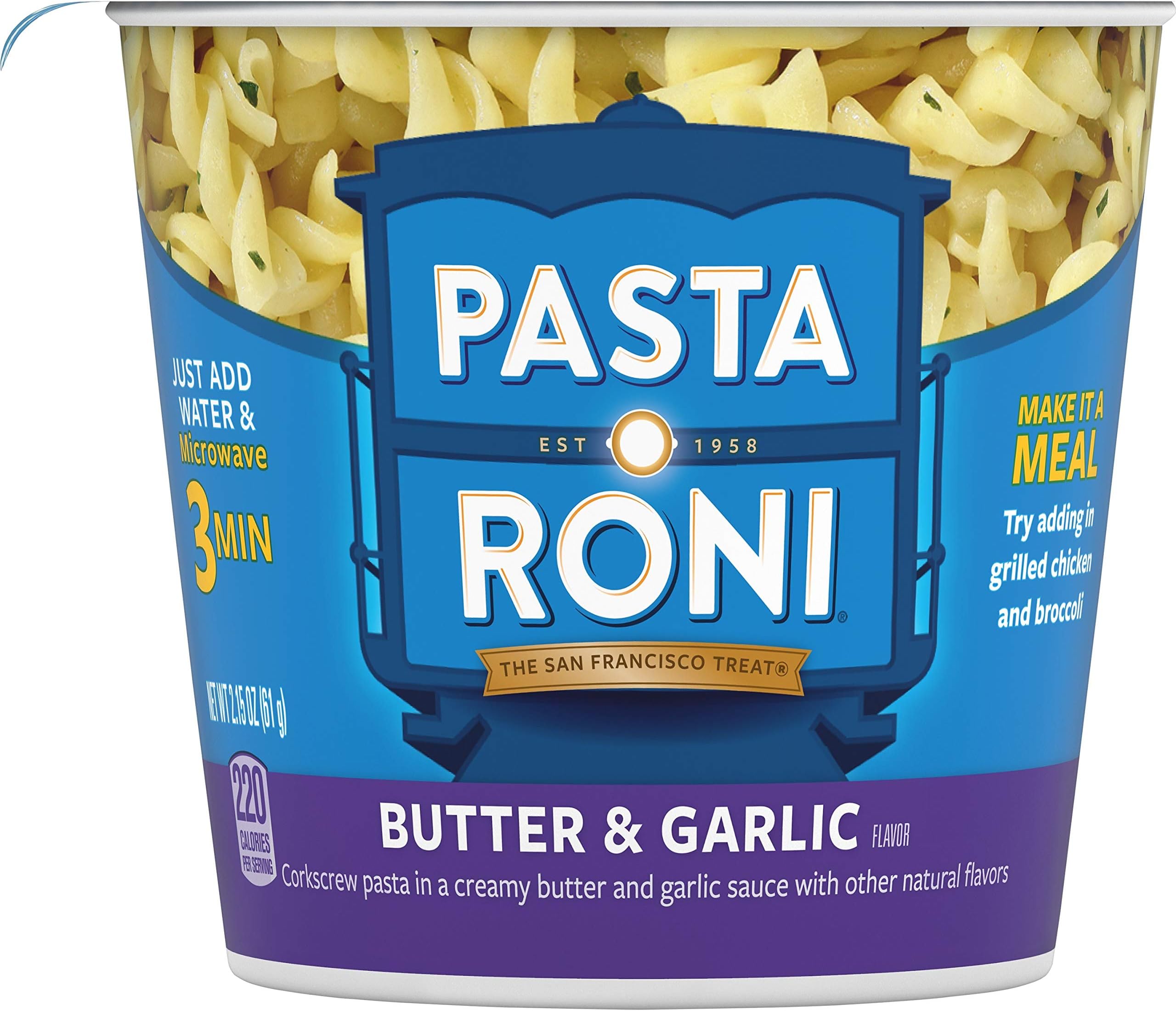 Amazon.com: Pasta Roni Butter Garlic, 2.15 Oz : Grocery & Gourmet Food