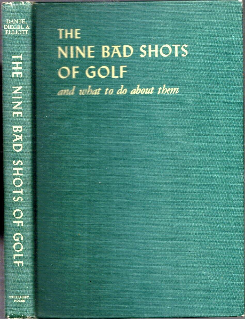 1947 NINE BAD SHOTS OF GOLF ILLUSTRATED LEO DIEGEL PGA CHAMPION GIFT ...