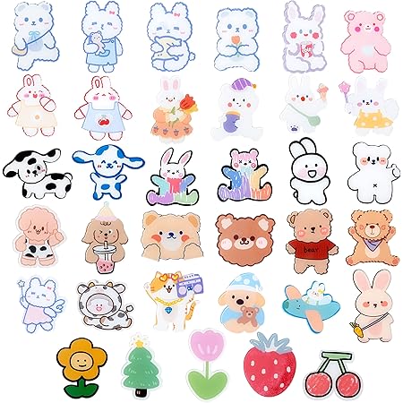 Amazon.com: 35 Pieces Acrylic Pins,Cute Pins for Backpacks Aesthetic ...