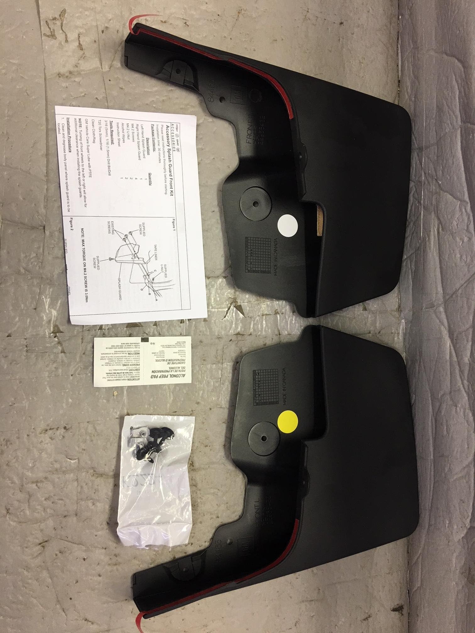 Amazon.com: GM Genuine (22958431) Splash Guard : Automotive