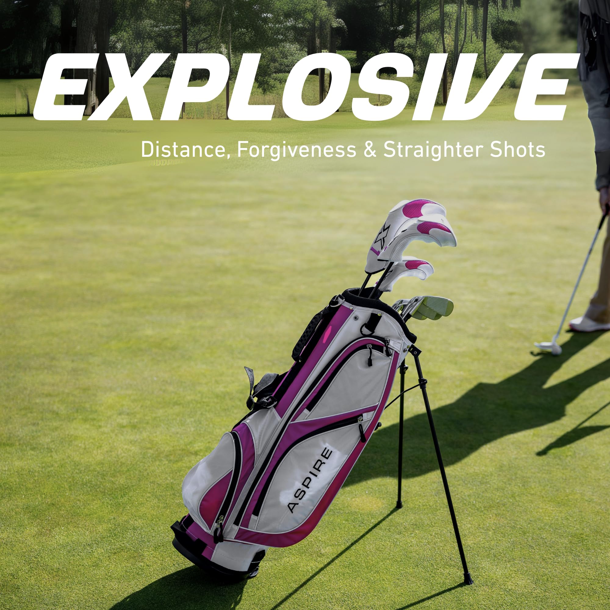Snapklik.com : Aspire X1 Womens Golf Clubs Full Set, Includes Driver ...