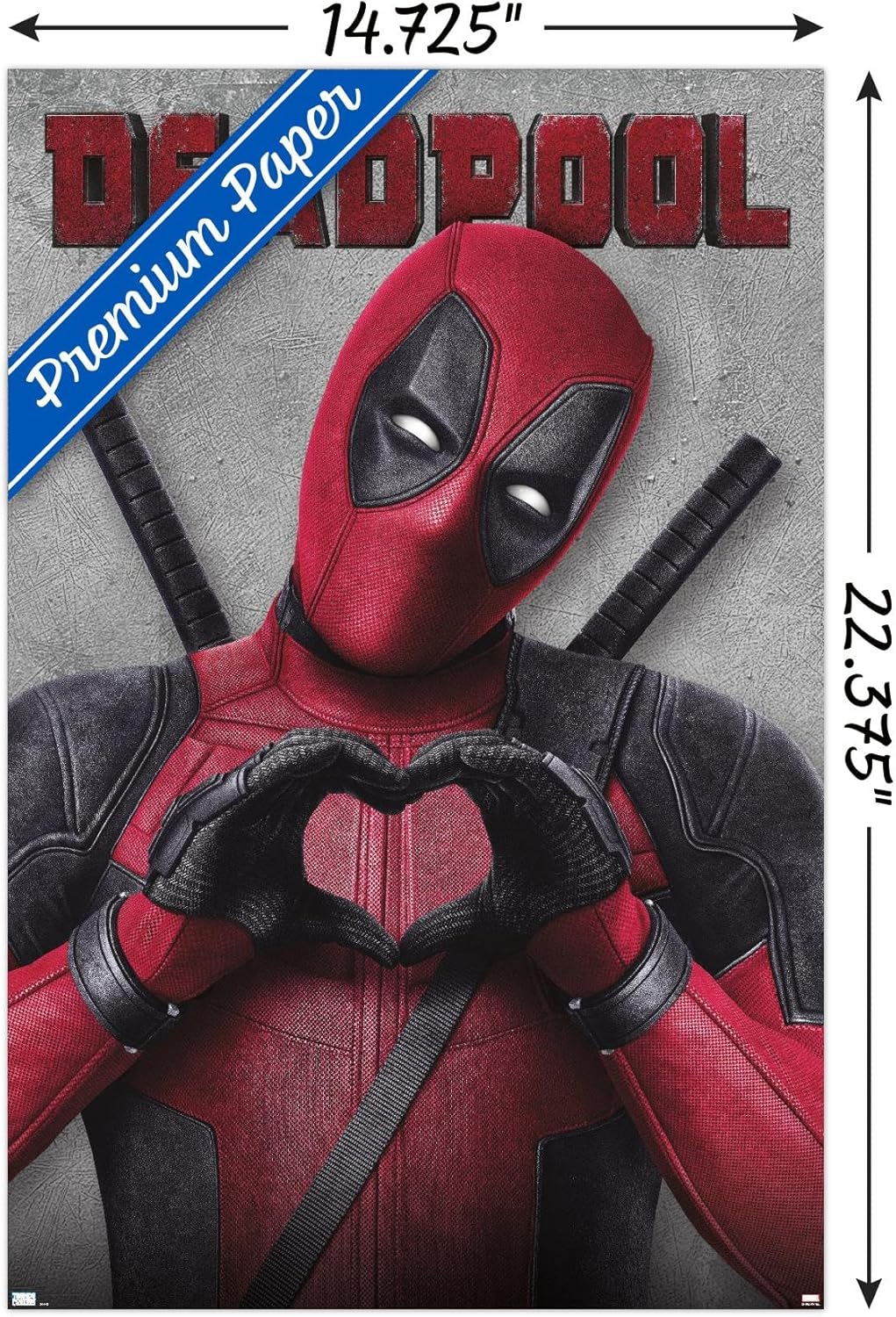 Trends International Marvel Deadpool Legacy – Póster de pared de ...