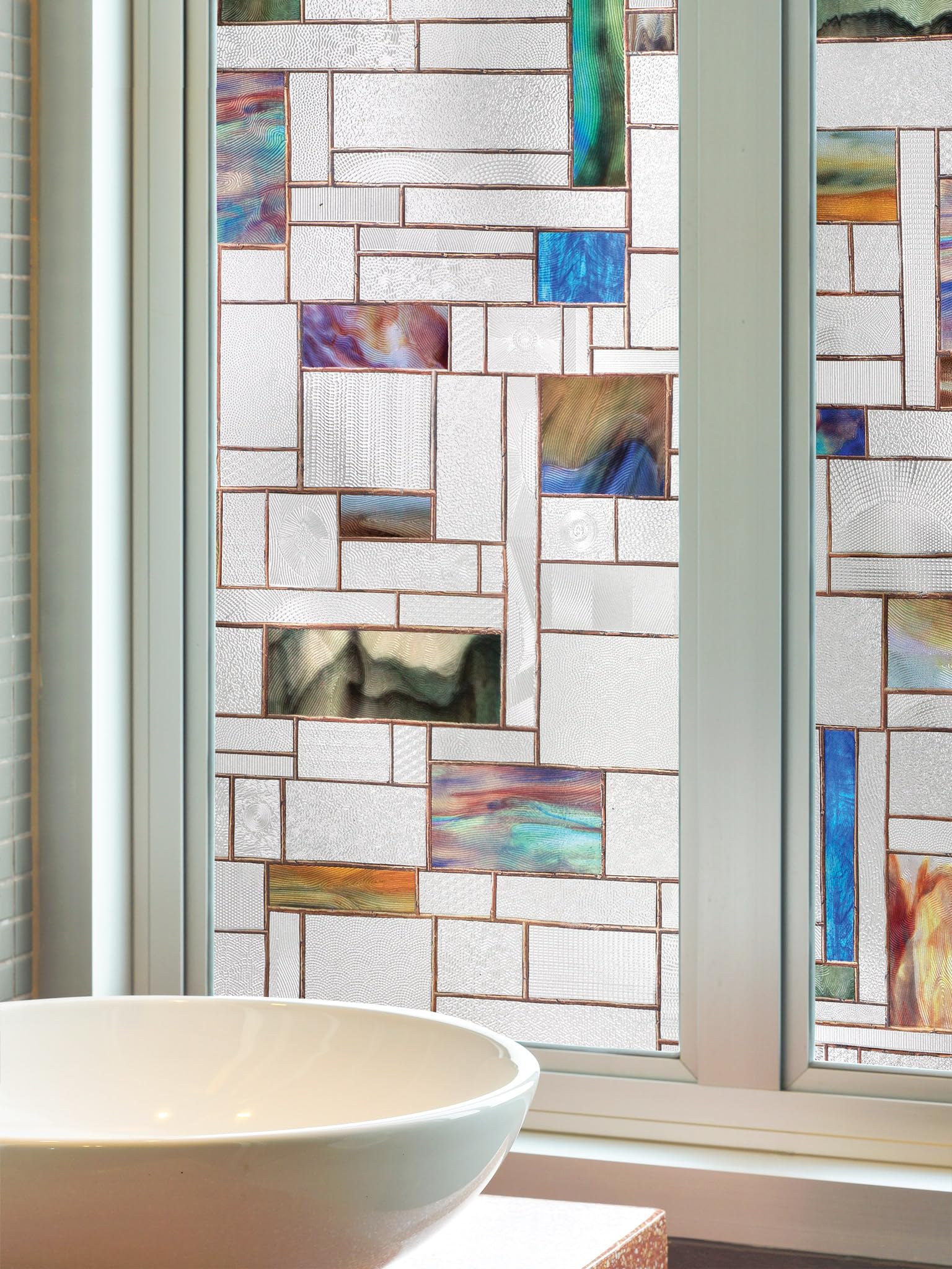 Amazon.com: Artscape Horizon | Window Privacy Film Textured Glass ...