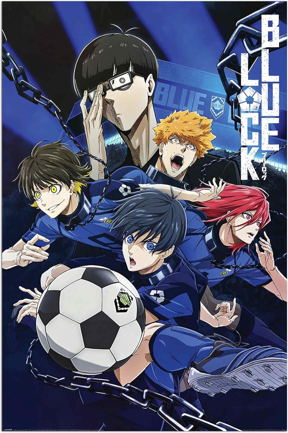 Amazon.com: Maxi Posters - Blue Lock (Characters): Posters & Prints