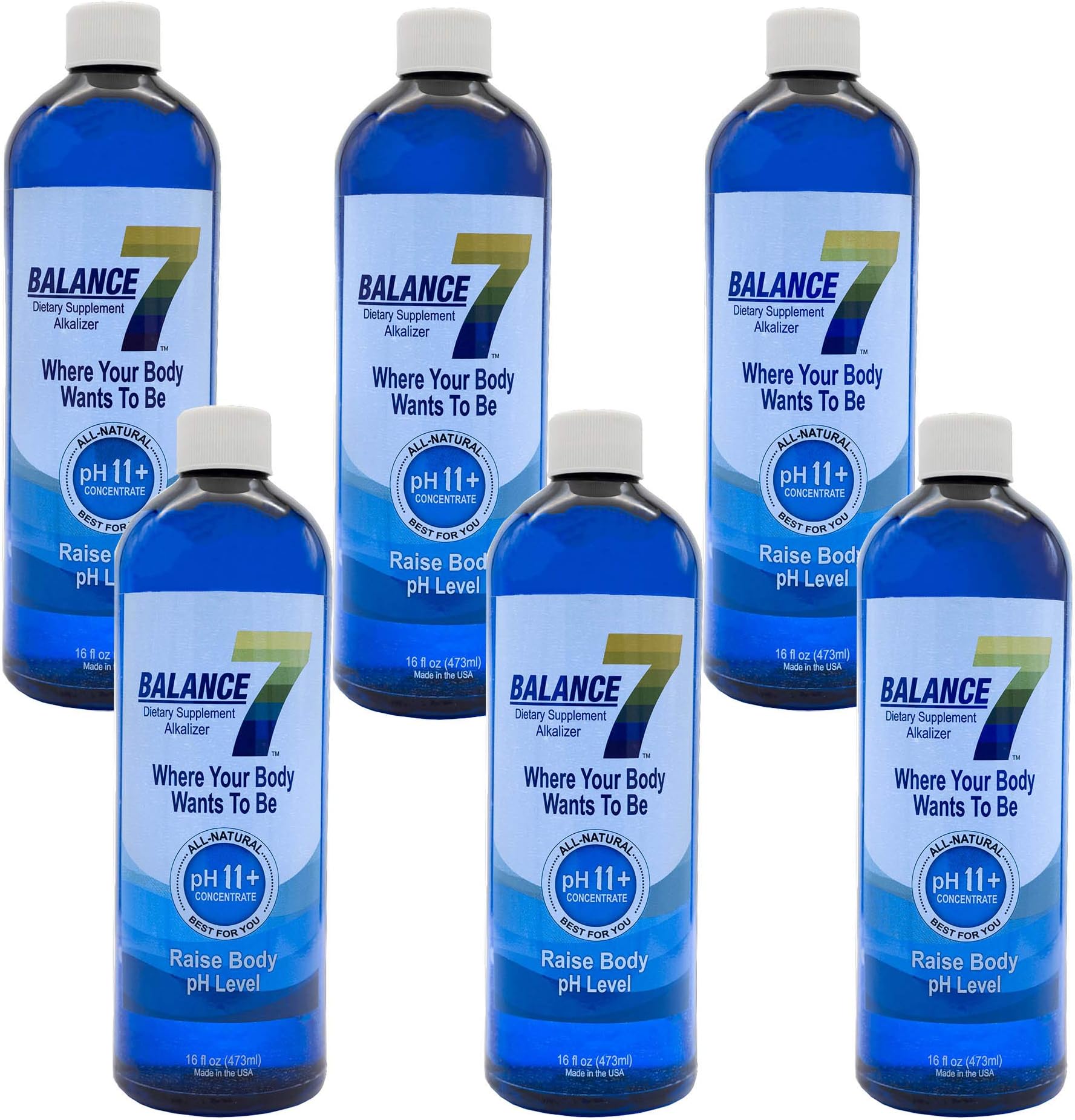 Amazon.com: Balance 7 - Alkaline Dietary Supplement - 11+ pH Alkalizing ...