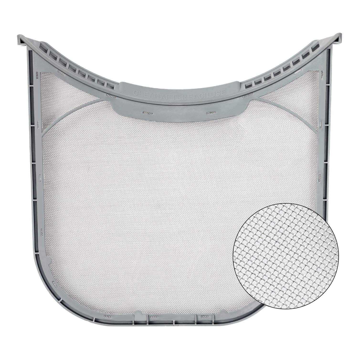 Snapklik.com : MCK49049101 Dryer Lint Filter Screen Housing Guide Cover