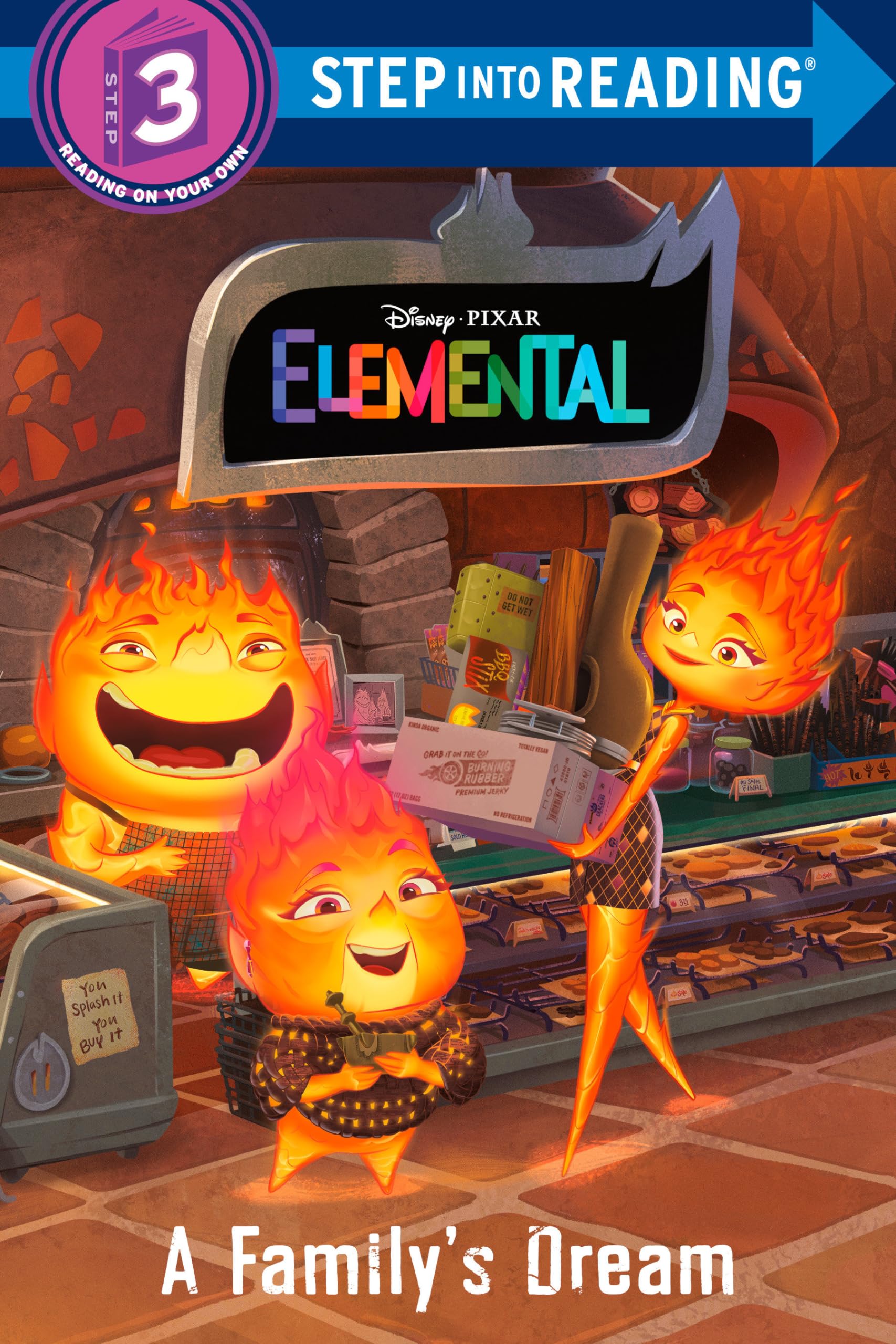 Amazon | A Family's Dream (Disney/Pixar Elemental) (Step into Reading ...