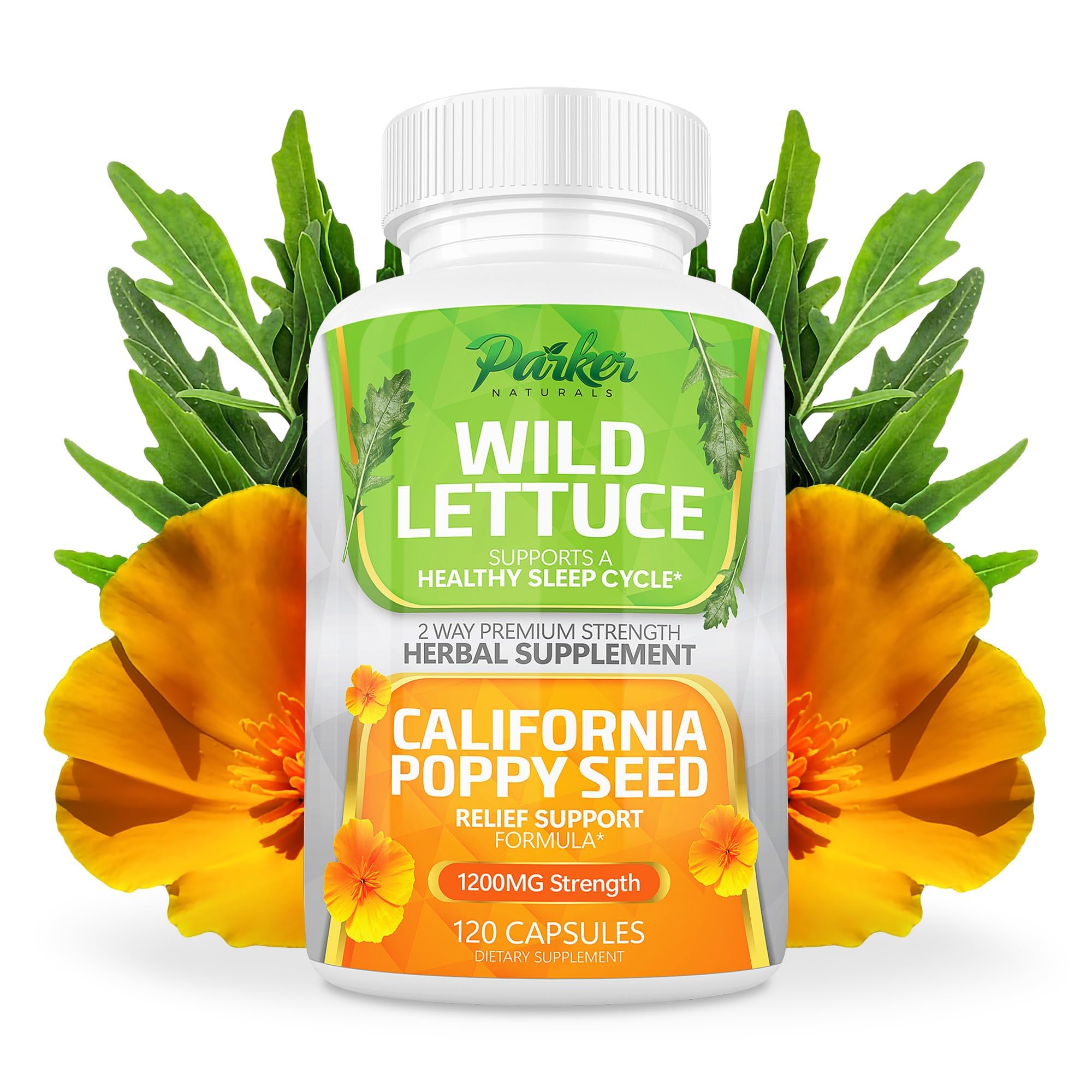 Amazon.com: Parker Naturals Wild Lettuce Extract & California Poppy ...