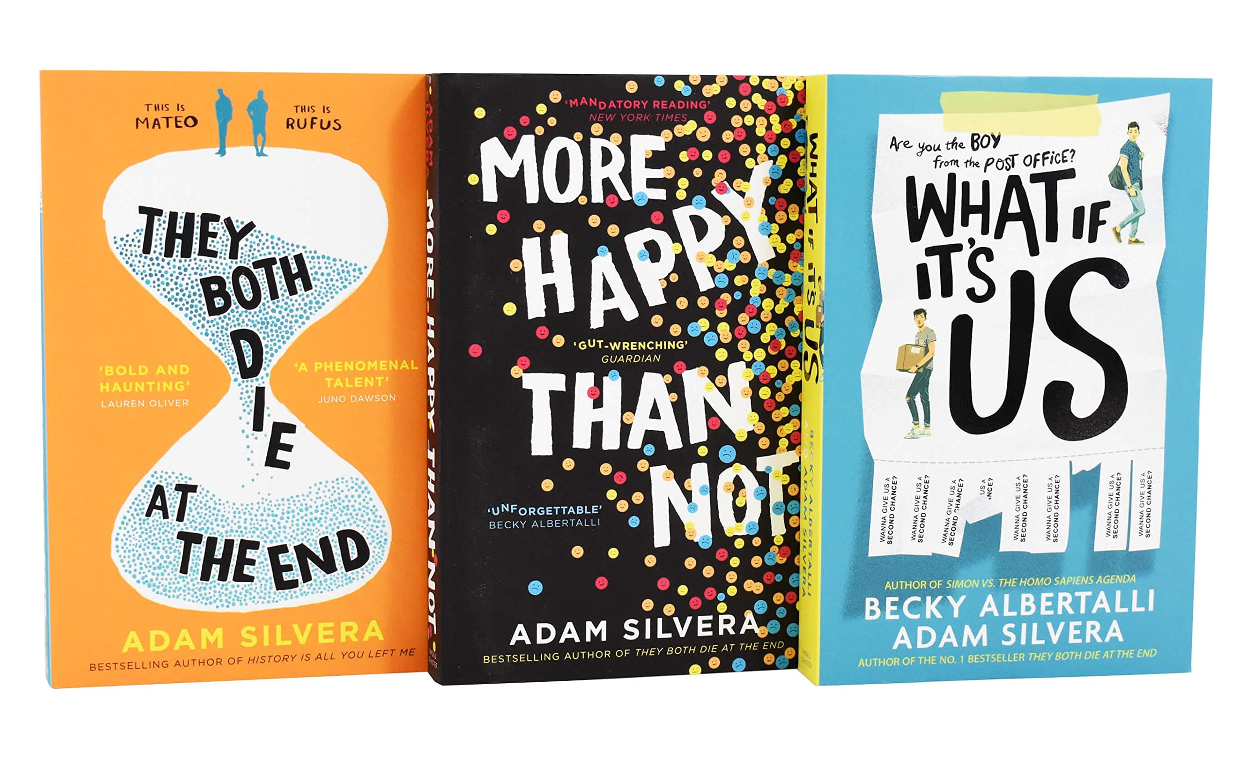 Buy Adam Silvera 3 Books Collection Set (More Happy Than Not, They Both ...
