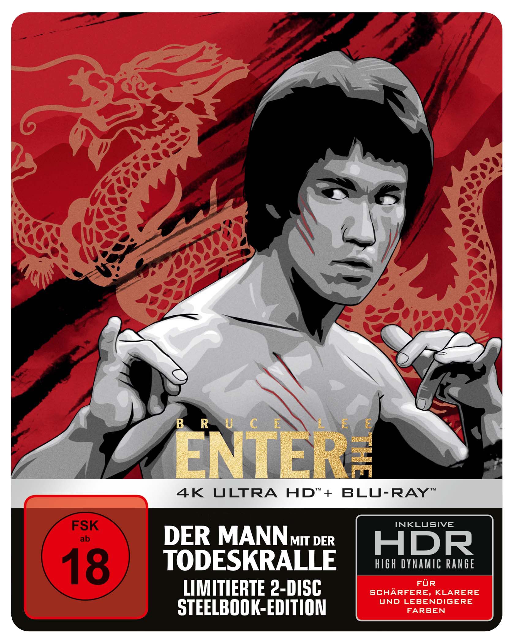 Der Mann mit der Todeskralle - Limited Steelbook (4K UHD + Blu-ray ...