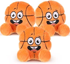 Amazon.com: Arrowbash 3 Pieces Basketball Sports Plush Fluffy Stuffed ...