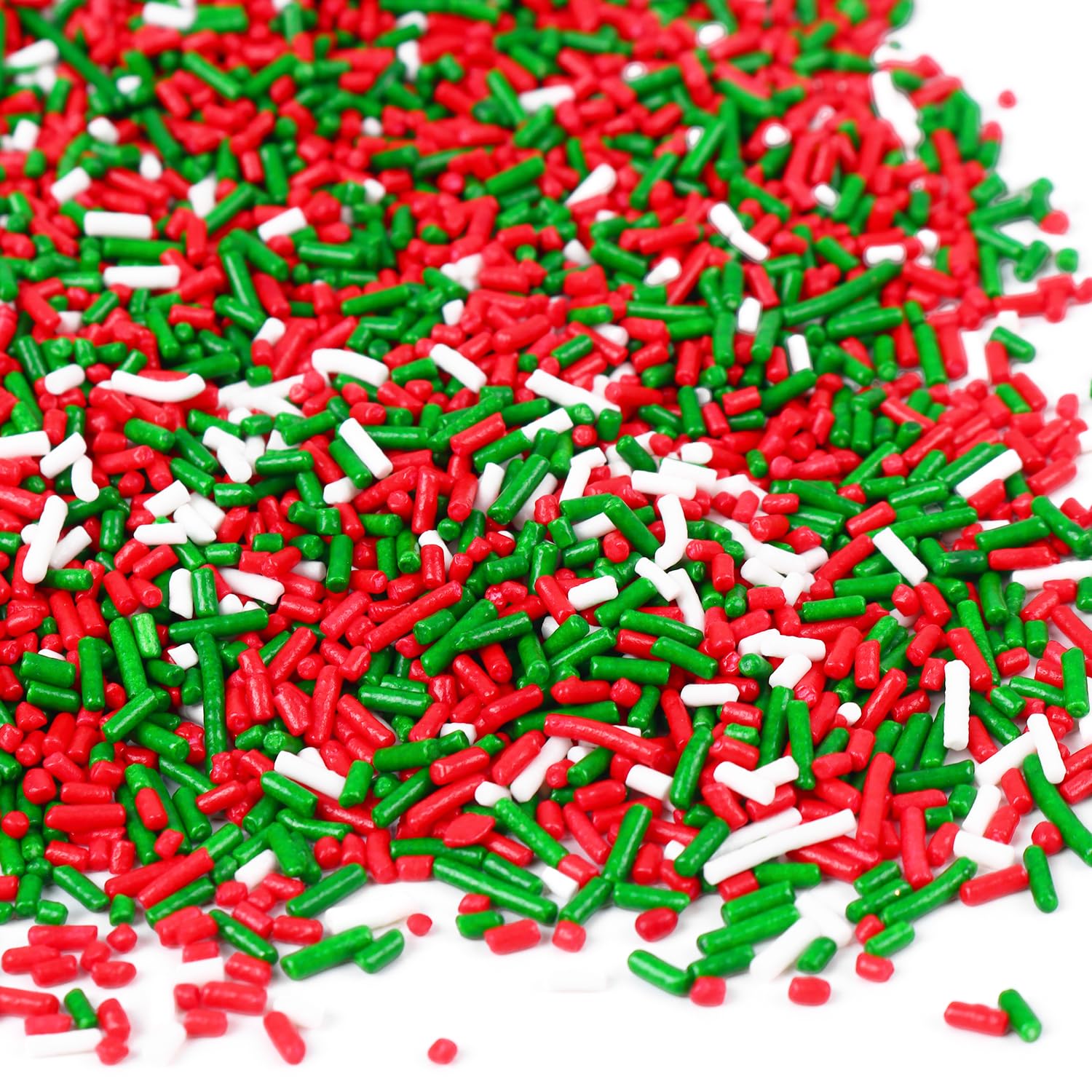 Amazon.com: Christmas Sprinkles Bulk for Cake Decorating 7 ounce ...