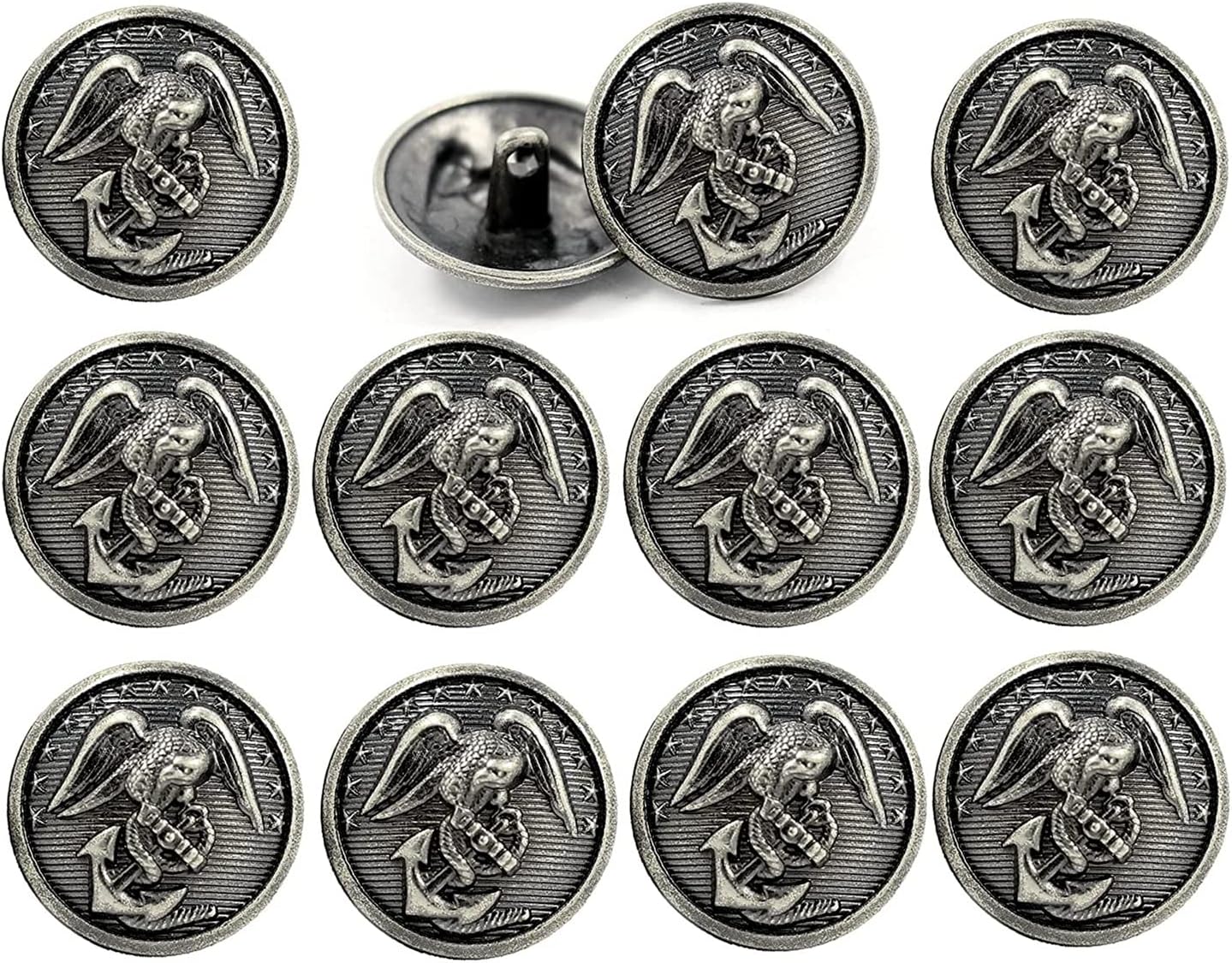 Amazon.com: Marine Corps Button Set: Officer - (8-27 Ligne and 5-40 Ligne)