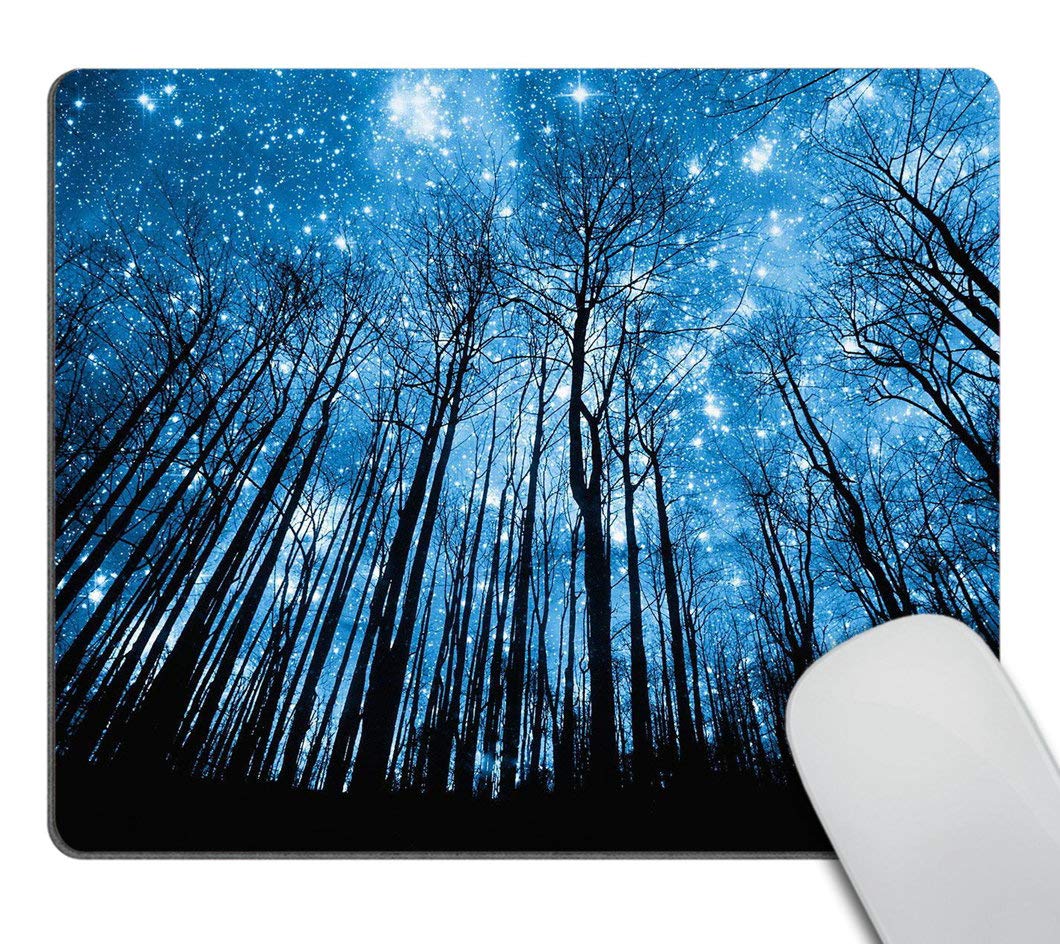 Amazon.com: Smooffly Gaming Mousepad Psychedelic Starry Night Mouse pad ...