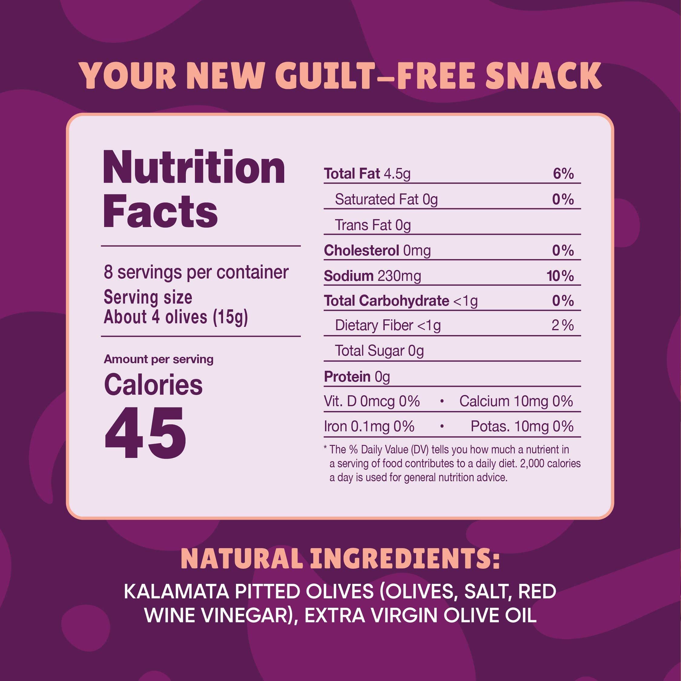 Snapklik.com : Freestyle Snacks, Olive Snack Packs - Fresh Pitted ...