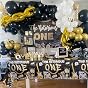Amazon.com: The Notorious One Birthday Decorations Boy, Gold Chain ...
